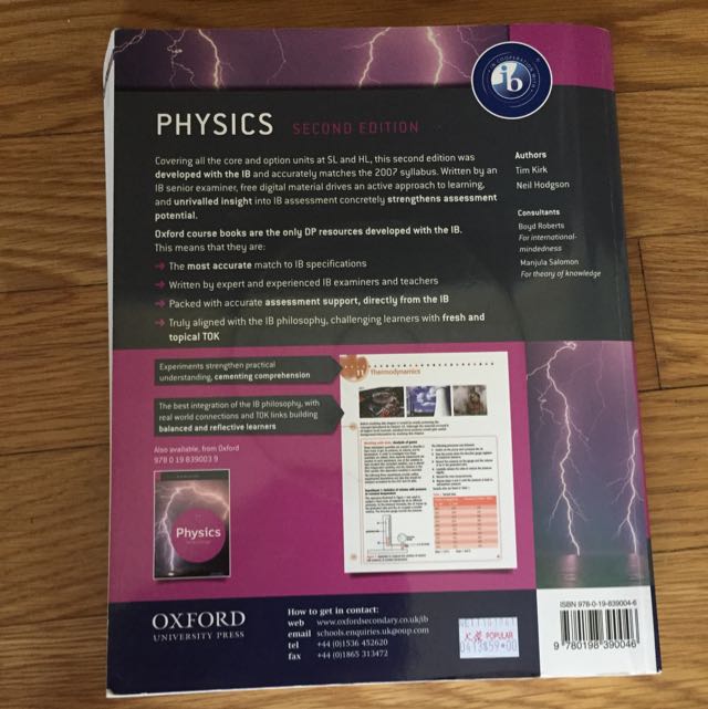 IB Physics Course Companion (reserved), Hobbies & Toys, Books ...
