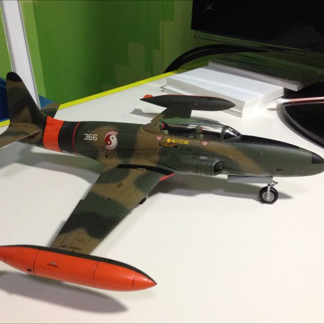 RSAF T-33A Model Plane, Hobbies & Toys, Toys & Games on Carousell