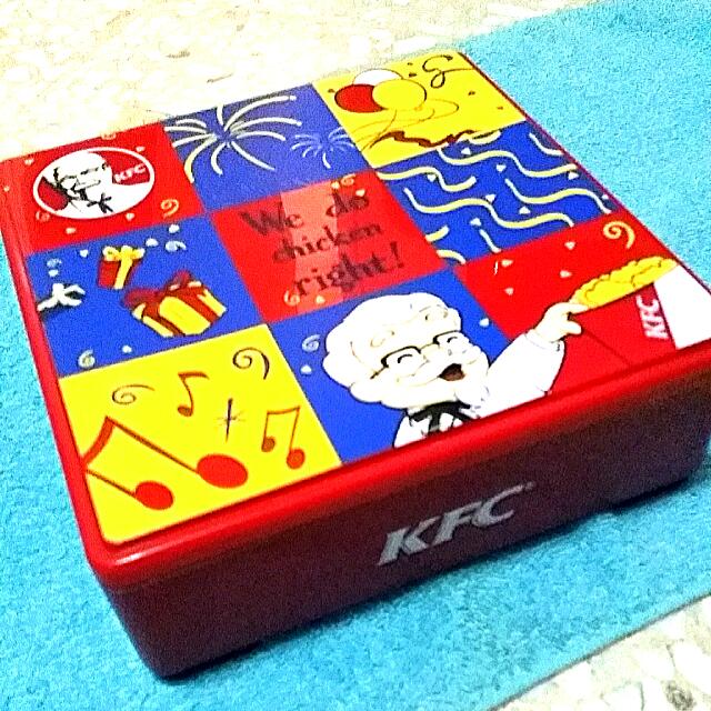 Vintage Kfc Storage Box, Hobbies & Toys, Memorabilia & Collectibles ...