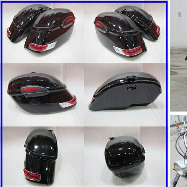 Hard Saddlebag / Cruiser Saddlebag / Universal Sidebox Model A ...