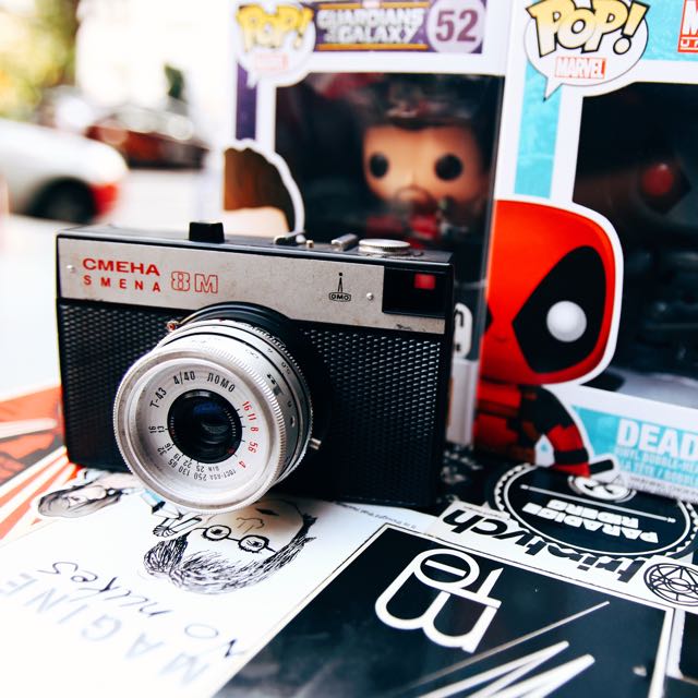 Vintage Lomo Smena Russian Camera 35mm., Photography, Cameras on Carousell