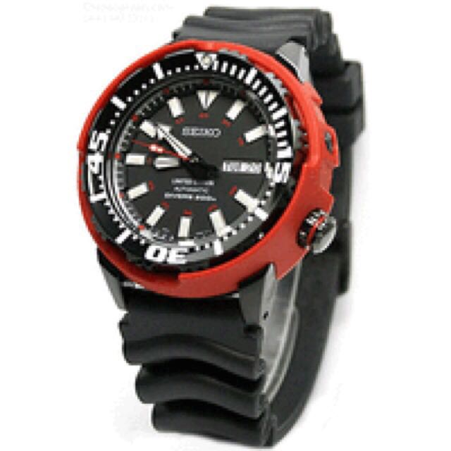 BNIB Seiko SRP233 aka Red Baby Tuna Limited Edition, Luxury, Watches on ...