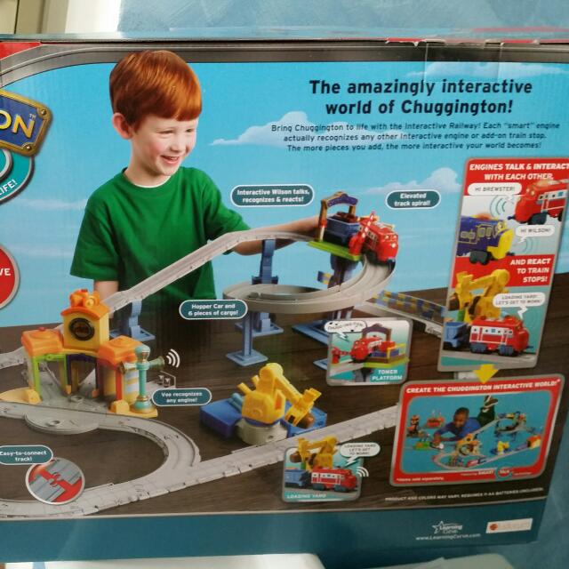 BRAND NEW IN BOX CHUGGINGTON INTERACTIVE RAILWAY ALL AROUND CHUGGINGTON ...