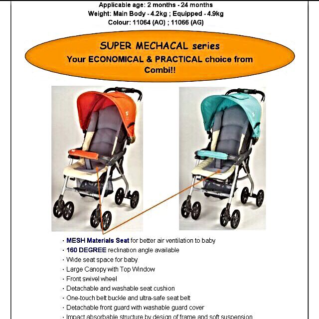 Combi Stroller, Babies & Kids, Going Out, Strollers on Carousell