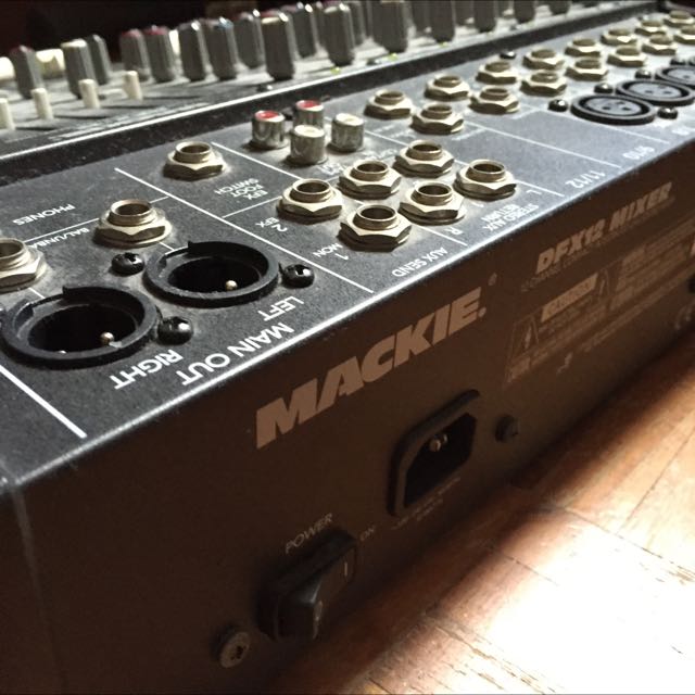 Mackie DFX 12 Mixer, Audio, Soundbars, Speakers & Amplifiers on Carousell