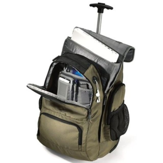 Samsonite Wheeled Backpack Luggage Bag, Men's Fashion, Bags, Belt bags ...