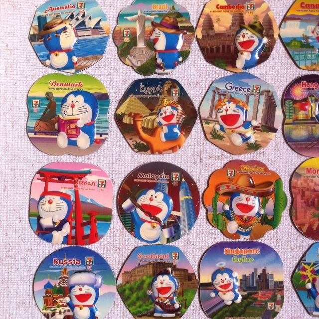 Doraemon Fridge Magnet, Hobbies & Toys, Toys & Games on Carousell