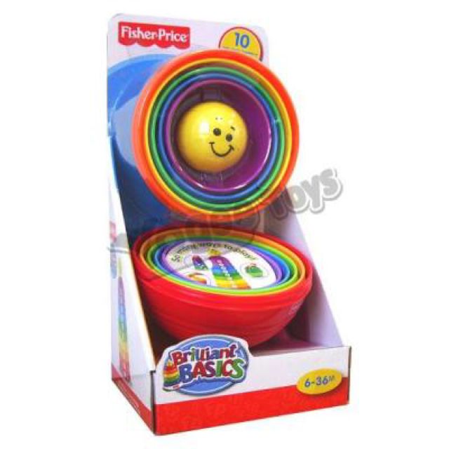 Fisher Price Stack And Roll Cups, Babies & Kids, Infant Playtime on ...