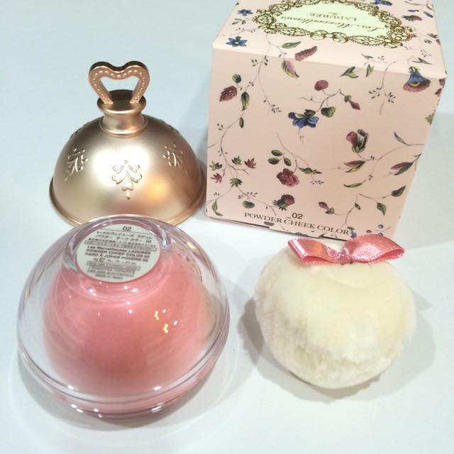 Les Merveilleuses Laduree Powder Cheek Colour #02, Beauty & Personal ...