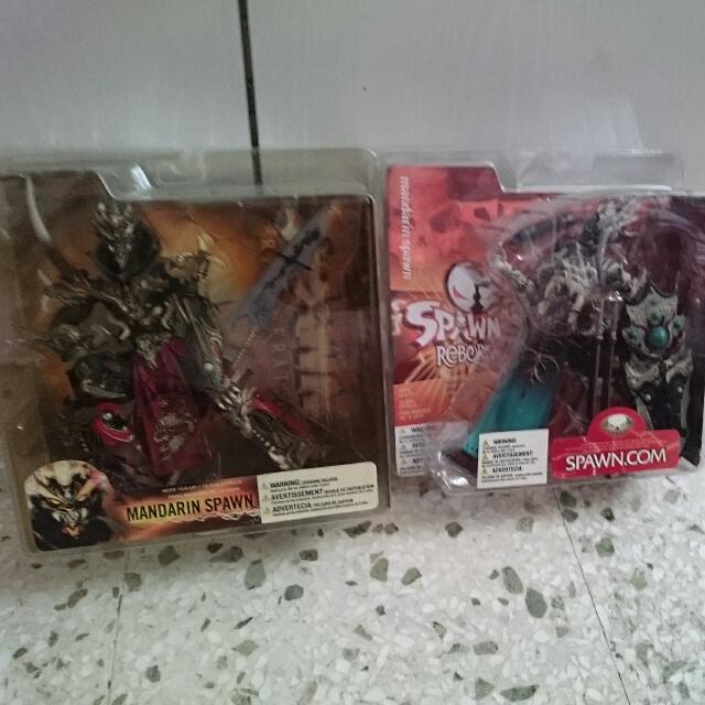 Mcfarlane Set Of 2 Mandarin Spawn Action Figure neca Mezco Image Comics ...