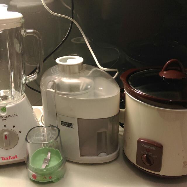 Blender, Food Processor, Slow Cooker, Juice Extractor, TV & Home ...
