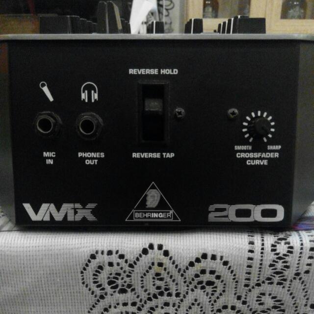 Behringer VMX 200 2 Channel DJ Mixer, Audio, Soundbars, Speakers ...