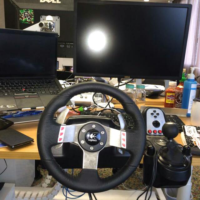 Unboxing Volante Logitech G27 Racing Wheel