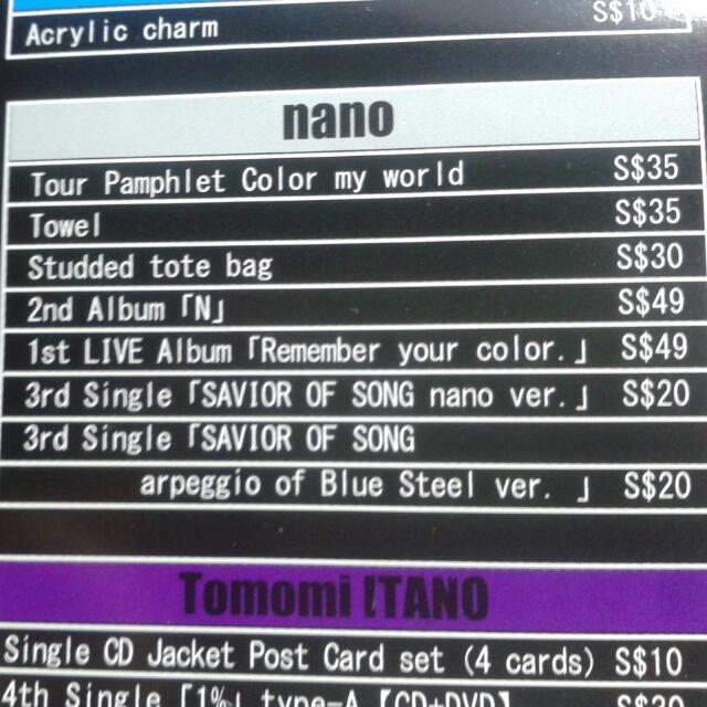 Nano Album - N, Hobbies & Toys, Memorabilia & Collectibles, Fan ...