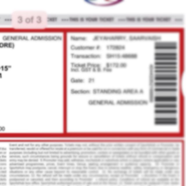 One Direction On The Road Again Tour Concert Ticket, Tickets & Vouchers ...