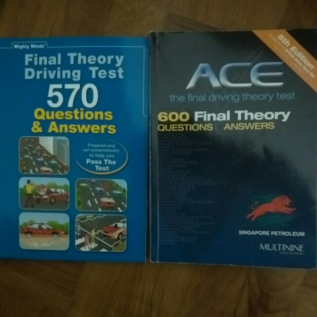 Final theory test Q&A x 2 (FTT), Hobbies & Toys, Books & Magazines ...