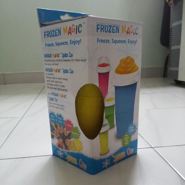 Ice Blended Cup / Frozen Magic / Slasher Maker / Squeeze Cup / Ice ...