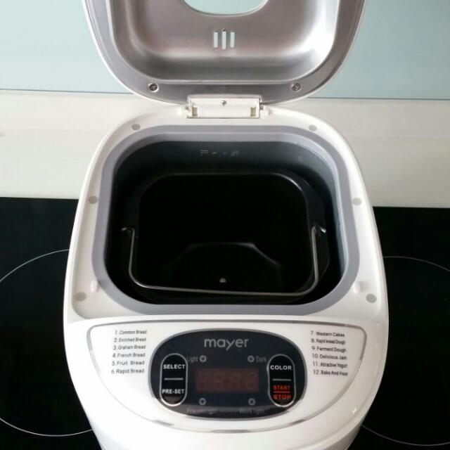 Mayer Breadmaker, TV & Home Appliances, Kitchen Appliances, Breadmakers ...