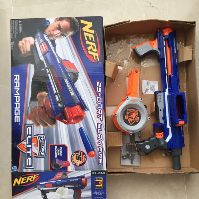 Nerf Rampage(demo Set), Hobbies & Toys, Toys & Games on Carousell