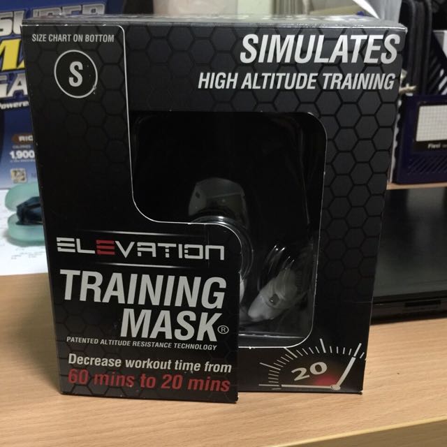 Elevation Mask, Health & Nutrition, Face Masks & Face Shields on Carousell