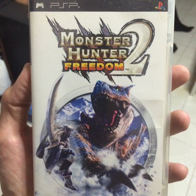 Original Monster Hunter Freedom 2 PSP, Hobbies & Toys, Toys & Games on ...