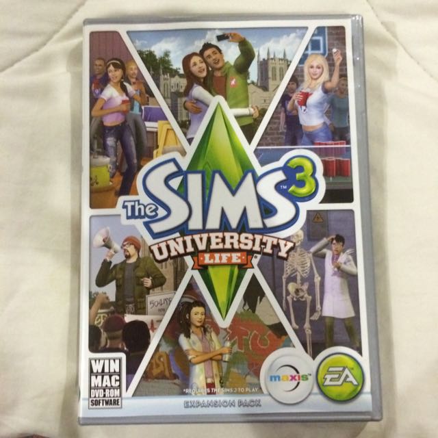 The Sims 3 University - Expansion pack, Hobbies & Toys, Toys & Games on ...