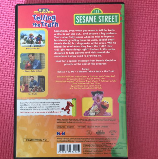 Elmo Dvds Hobbies Toys Books Magazines Children S Books On Carousell