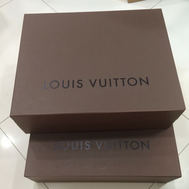 Authentic Louis Vuitton Boxes, Luxury, Bags & Wallets on Carousell