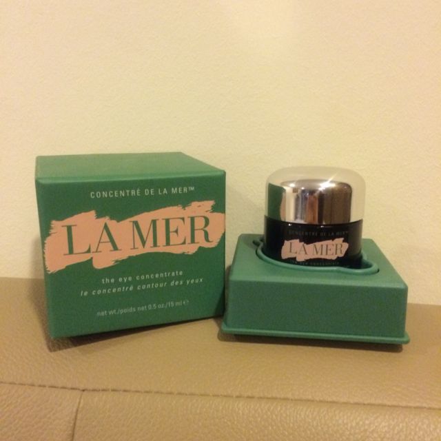 Empty La Mer Eye Concentrate Cream Box Bottle Set Spatula Roller ...