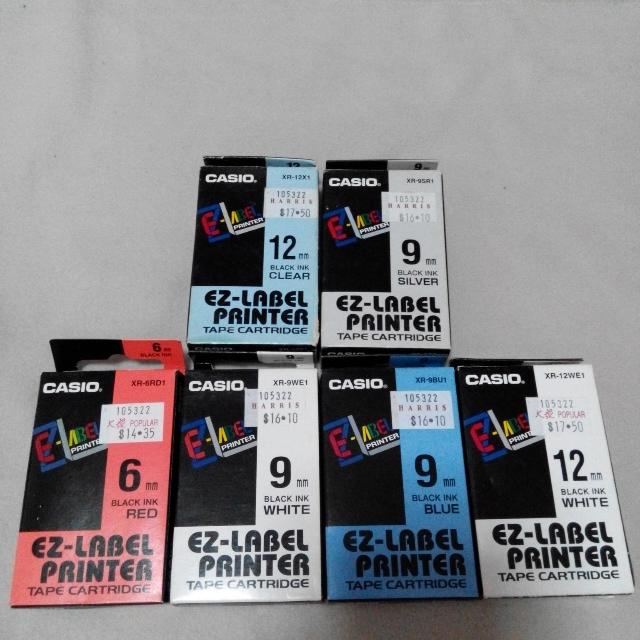 Casio Label Maker Label Cartridges, TV & Home Appliances, Kitchen ...