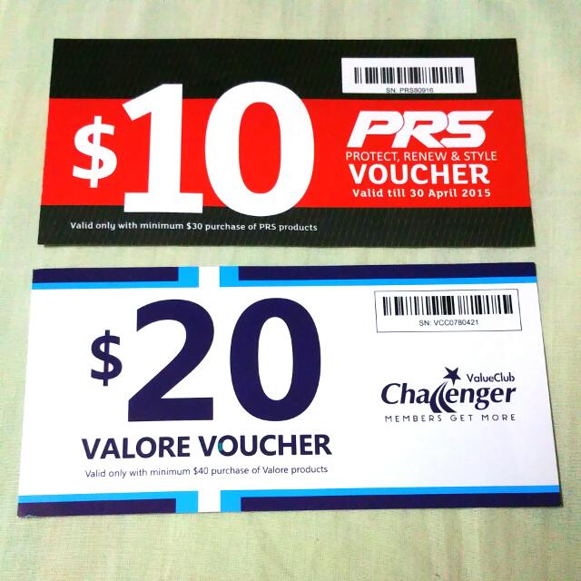 Challenger Voucher, Computers & Tech, Parts & Accessories, Networking on Carousell