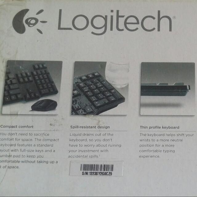 Logitec Keyboard Computers And Tech Parts And Accessories Networking On