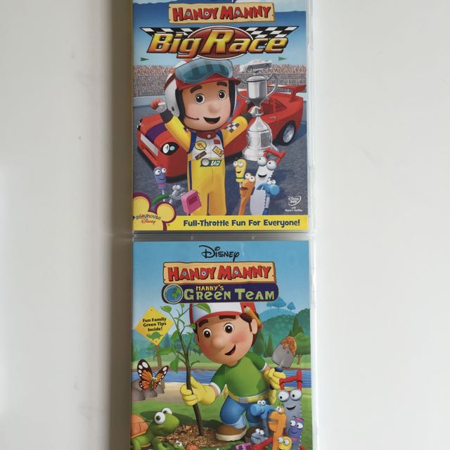 Original Handy Manny DVDs, Hobbies & Toys, Books & Magazines, Children ...