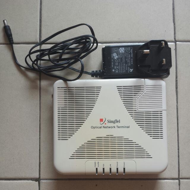 SingTel Optical Network Terminal, Computers & Tech, Parts & Accessories ...