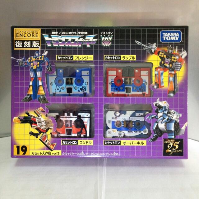 Transformers Encore Reissue #19 Cassette Big Mission Vol. 3, Hobbies ...