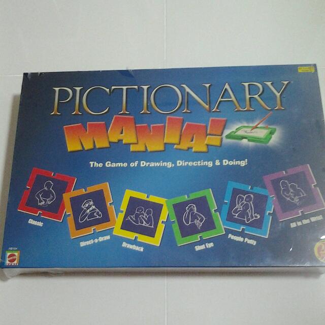 Pictionary Mania!, Hobbies & Toys, Toys & Games on Carousell