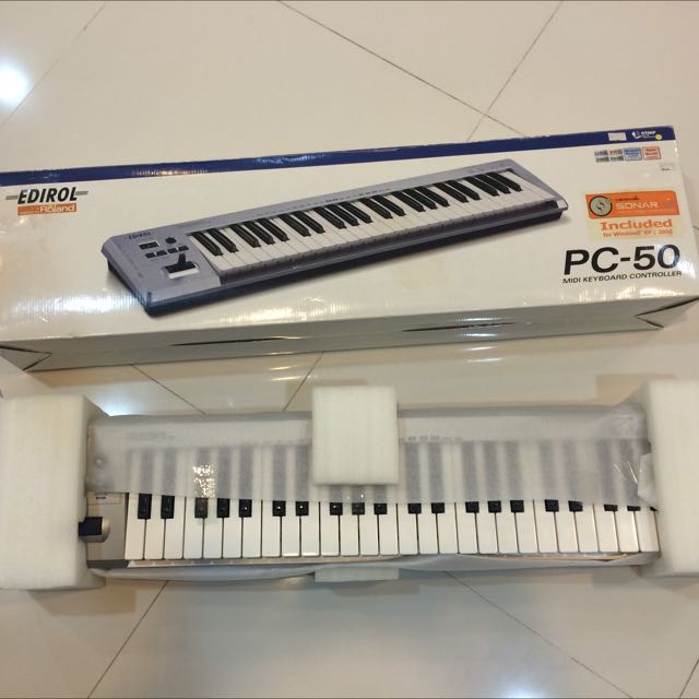 Roland PC-50 MIDI KEYBOARD CONTROLLER, Hobbies & Toys, Music & Media ...