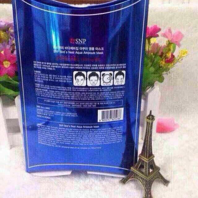 [SNP] Birds Nest Aqua Ampoule Mask, Beauty & Personal Care, Face, Face ...