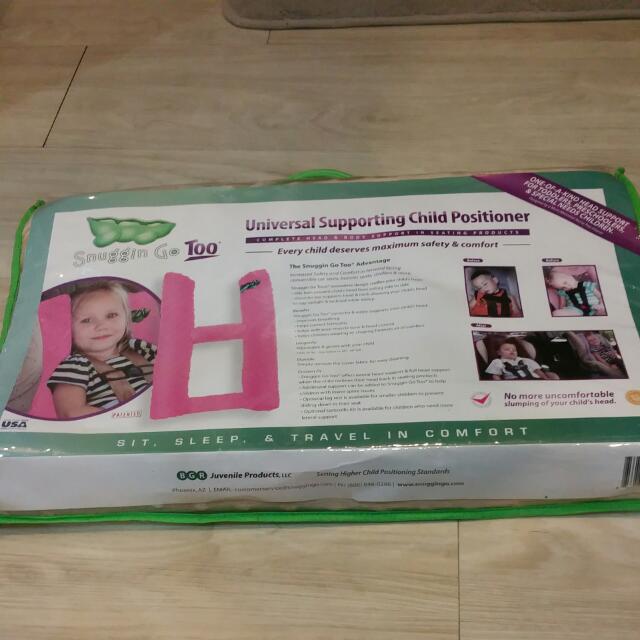 Snuggin Go Too Adjustable Head And Body Seating Support, Babies & Kids ...