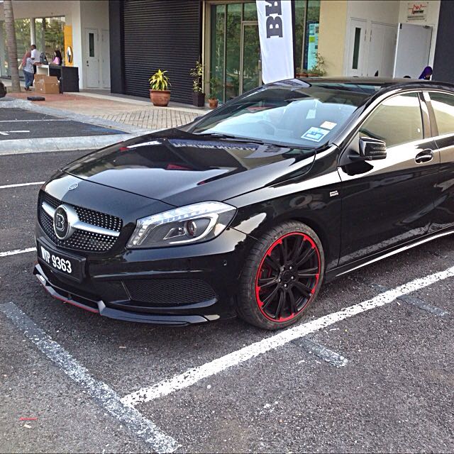A250 Mercedes-Benz BRABUS body Kit DEMO, Cars on Carousell