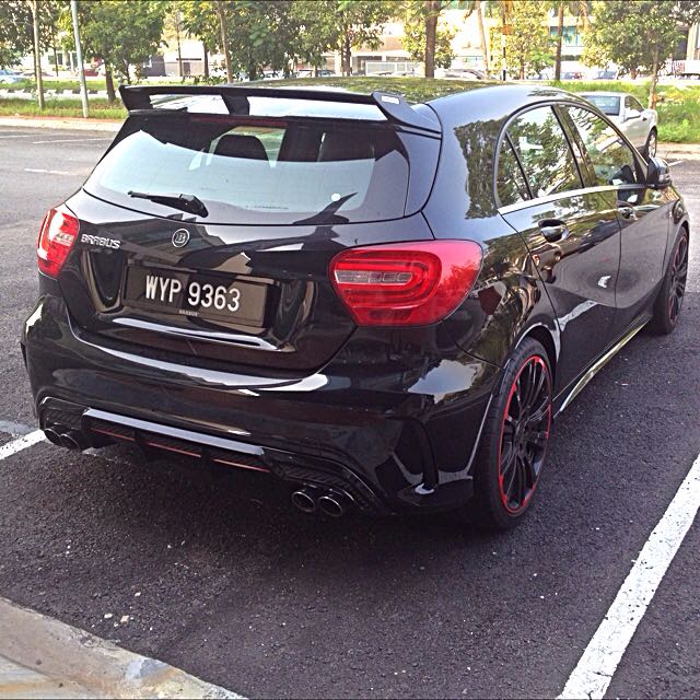 A250 Mercedes-Benz BRABUS body Kit DEMO, Cars on Carousell