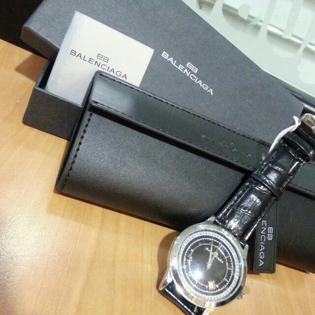 AUTHENTIC BALENCIAGA MEN WATCH @ $90.00 ONLY, Luxury, Watches on Carousell