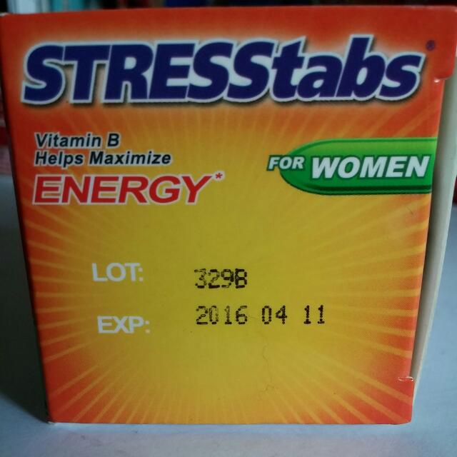 Centrum STRESStabs nutrition support in times of stress. Vitamin B ...