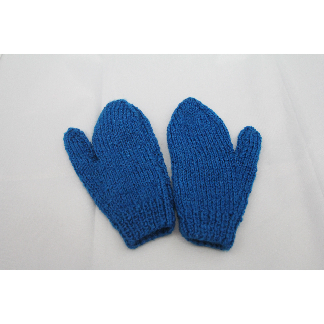 Hand knitted mittens - suits children 6-9 years, Babies & Kids, Babies ...