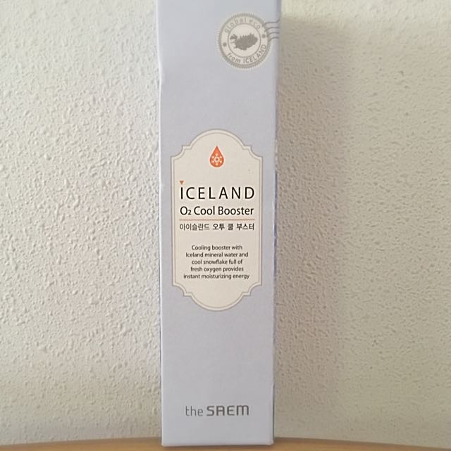 Iceland Oxygen Cool Booster, Health & Nutrition, Health Supplements ...