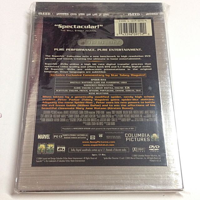 Spiderman DVD Superbit Collection, Everything Else on Carousell