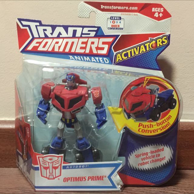 Transformers Animated Activators Optimus Prime, Hobbies & Toys, Toys ...