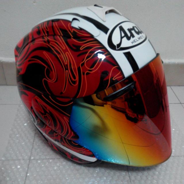 Arai Ram3 Riptide Red, Cars on Carousell