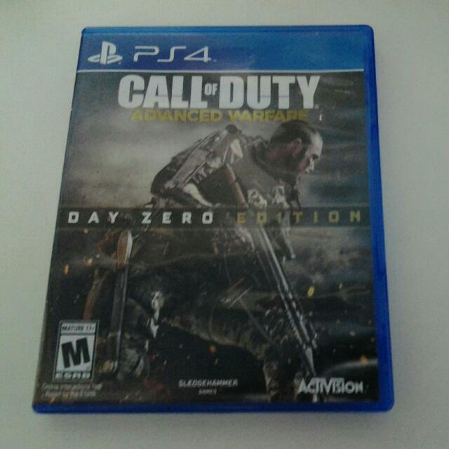 Call Of Duty Advanced Warfare ( Day Zero Edition), Hobbies & Toys, Toys ...