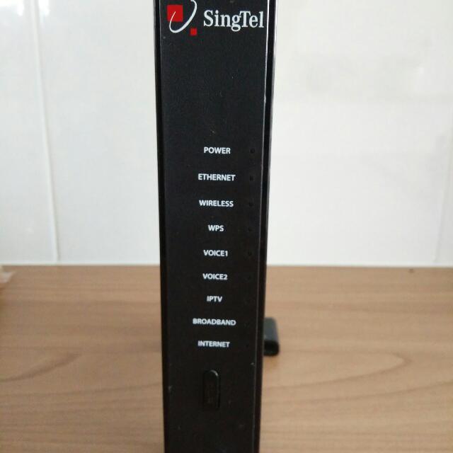 Singtel Modem Router, Computers & Tech, Parts & Accessories, Networking ...